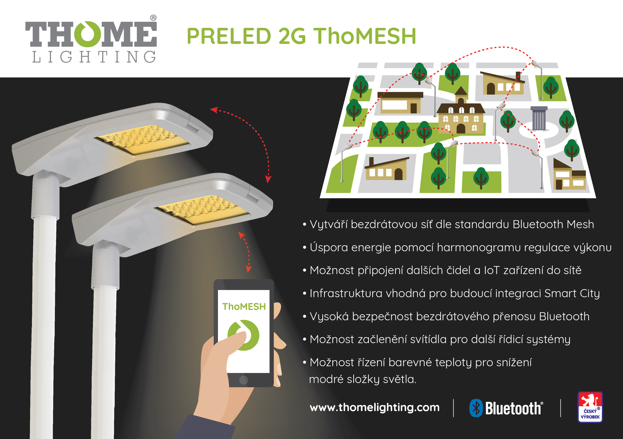Novinka - PreLED 2G ThoMESH - THOME Lighting s.r.o.